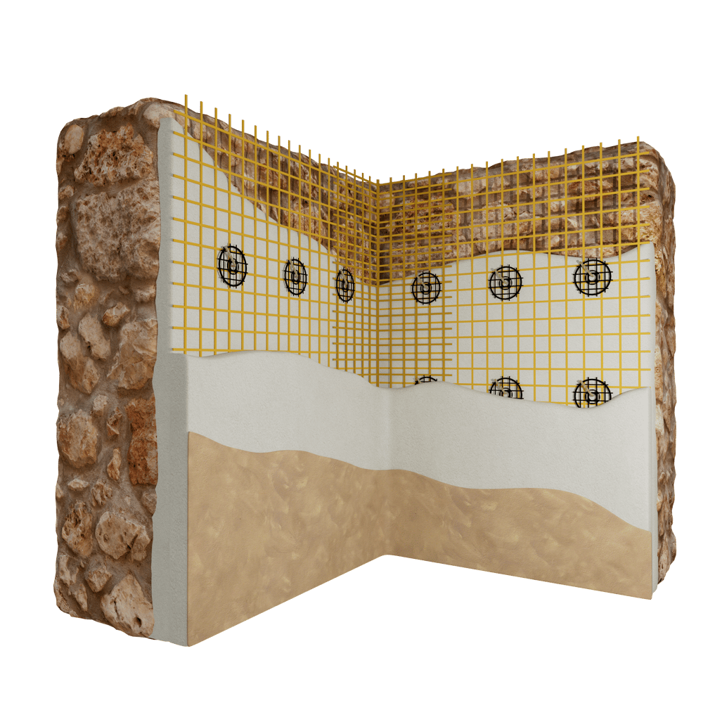 Intonaco armato CRM | Dakota Group