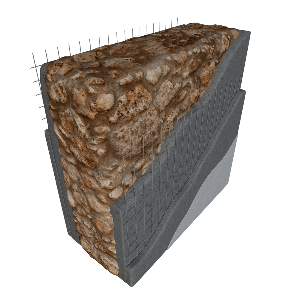 Intonaco armato CRM | Dakota Group