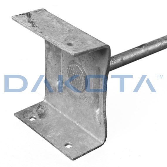 Ridge Beam Bracket (Galvanized Nail & Plate) | Dakota