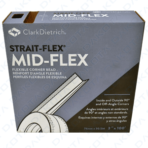 Strait-Flex Mid-Flex Reinforced Plasterboard Band 76 mm | Dakota